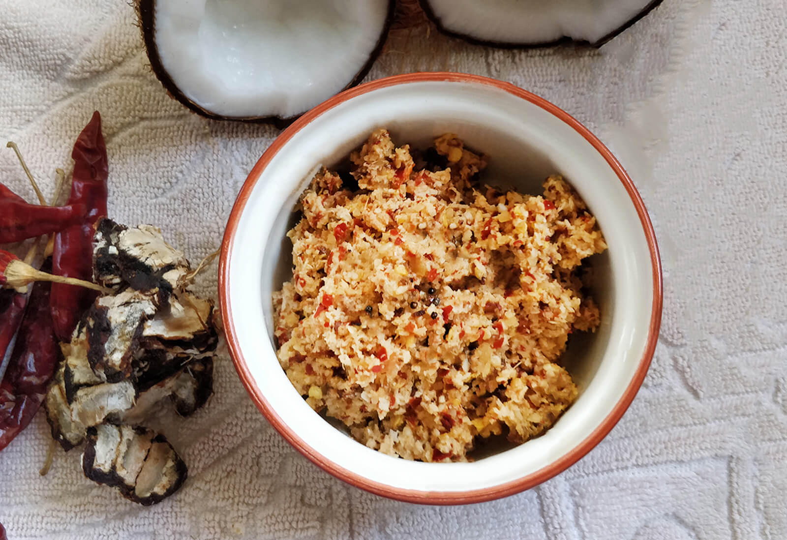Thengai Thogayal or Coconut Thuvaiyal – Cook & See